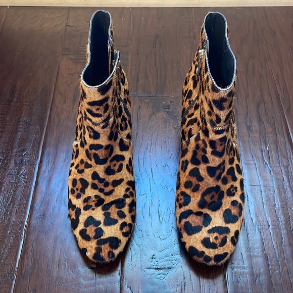 Botkier | Shoes | Botkier Leopard Print Booties | Poshmark
